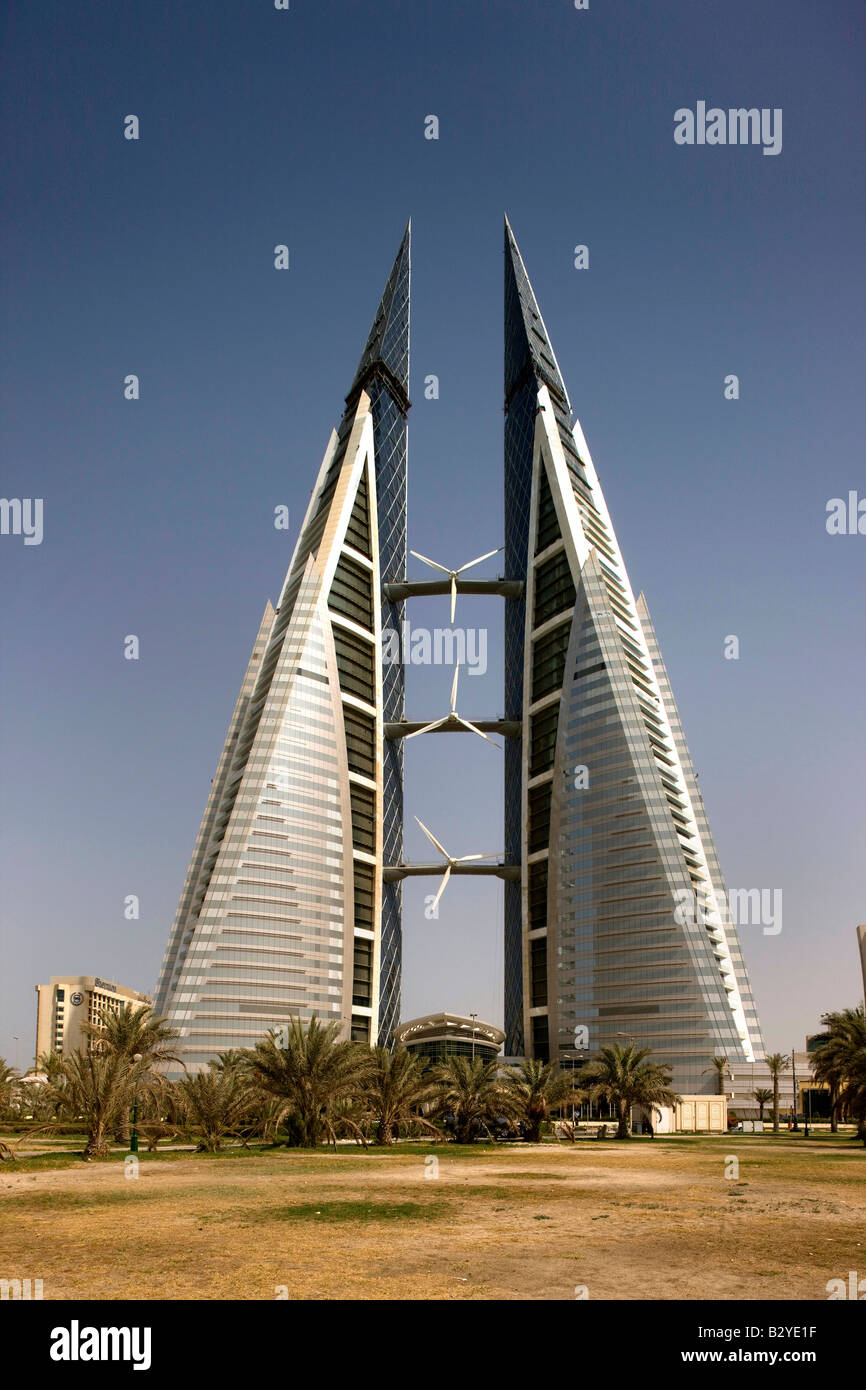 Bahrain World Trade Centre, Manama Stock Photo - Alamy
