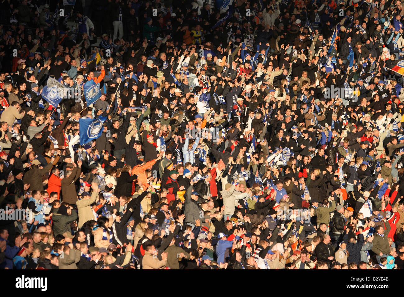 Football stands together hi-res stock photography and images - Alamy