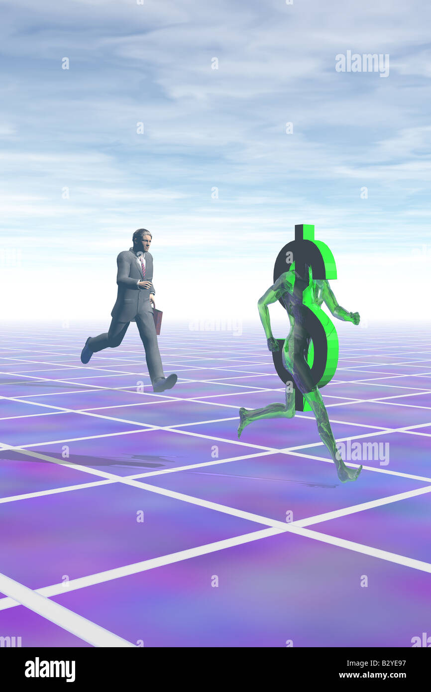 Chasing a dollar hi-res stock photography and images - Alamy