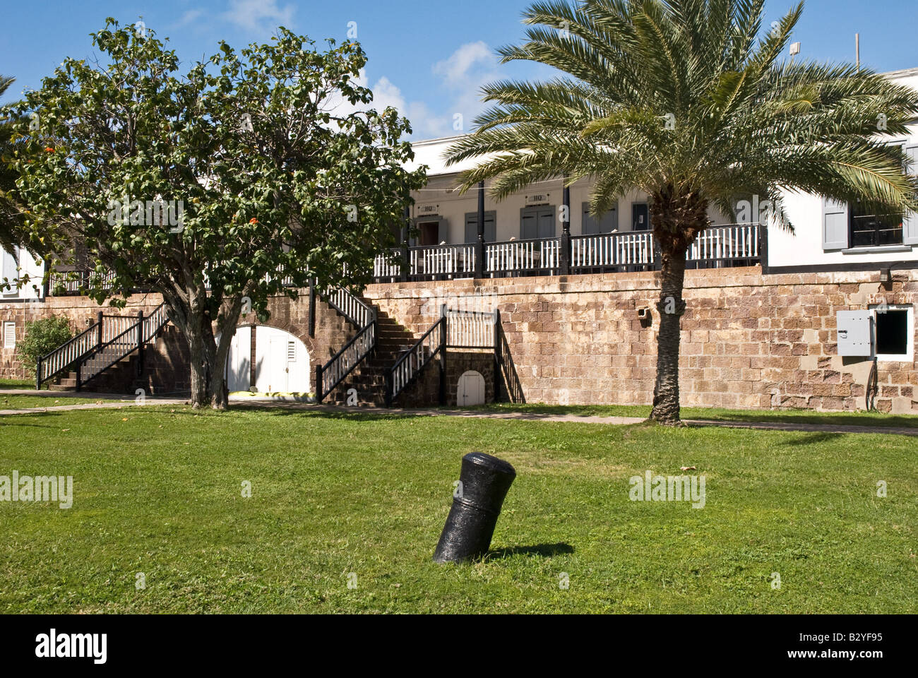 Officers' Quarters, Nelson's Dockyard, English Harbour, Antigua Stock ...