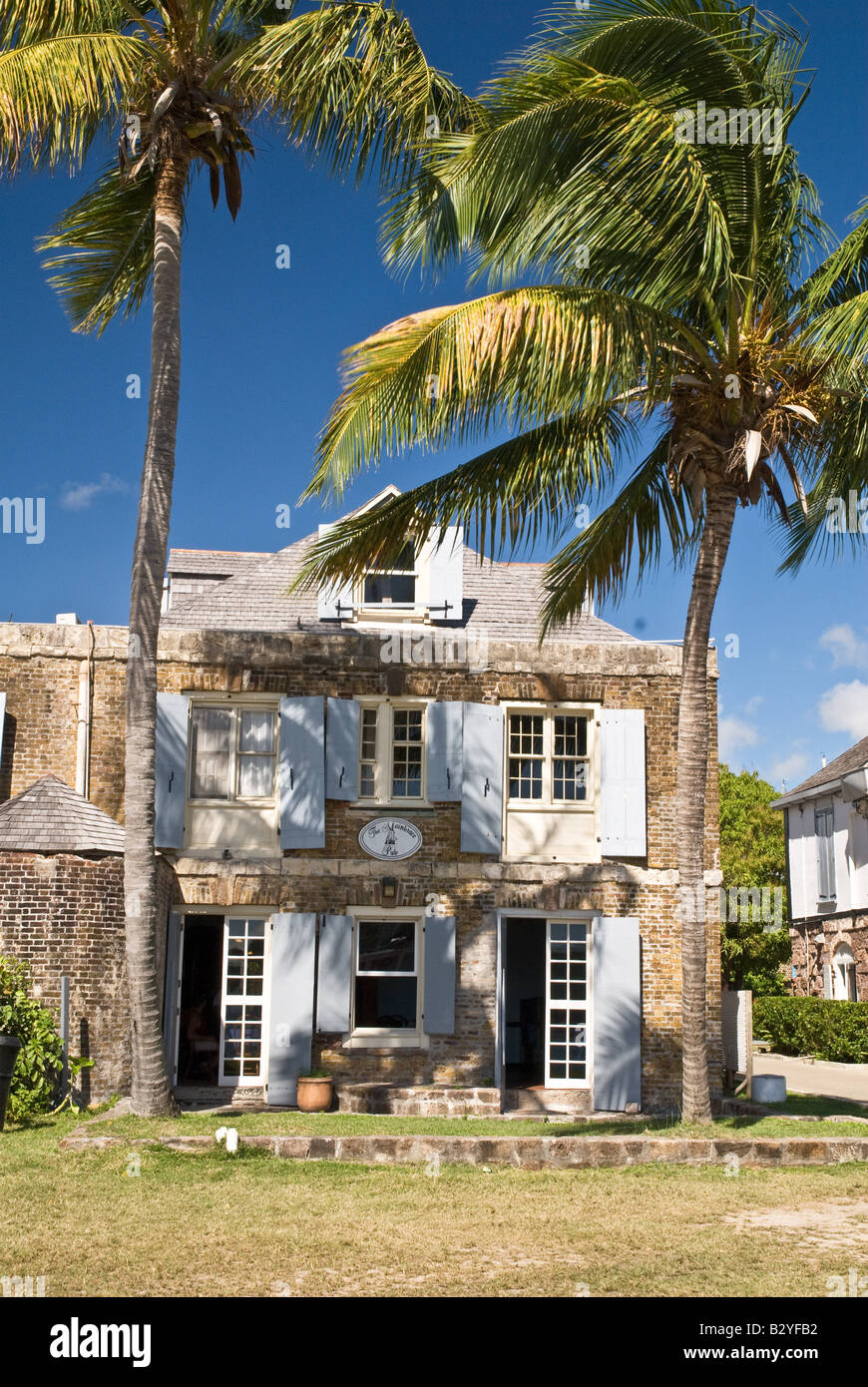 The Mainbrace Pub, Copper and Lumber Store, Nelson's Dockyard, English ...