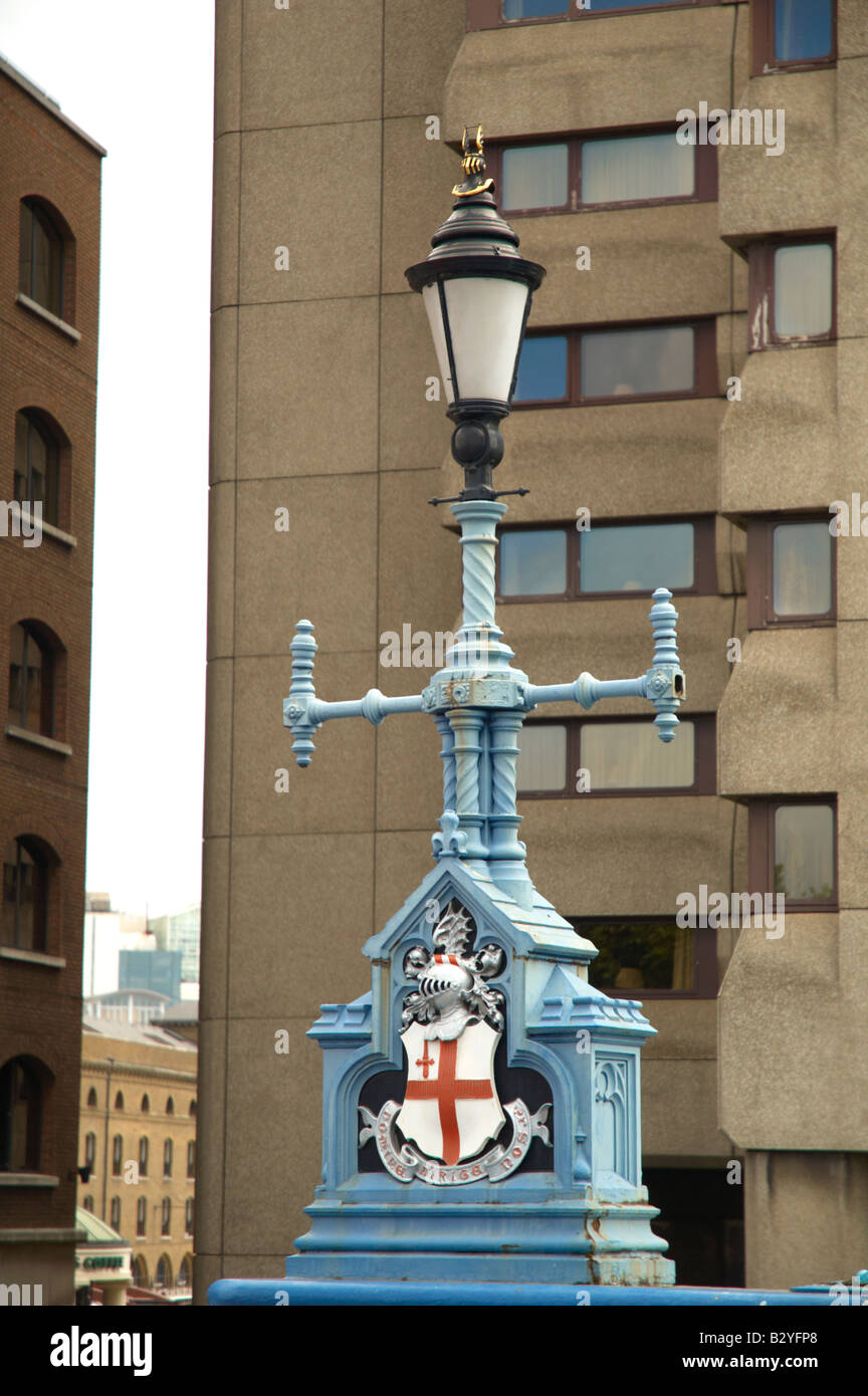 Tower Bridge was painted in Red, White and Blue paint for the Queens ...