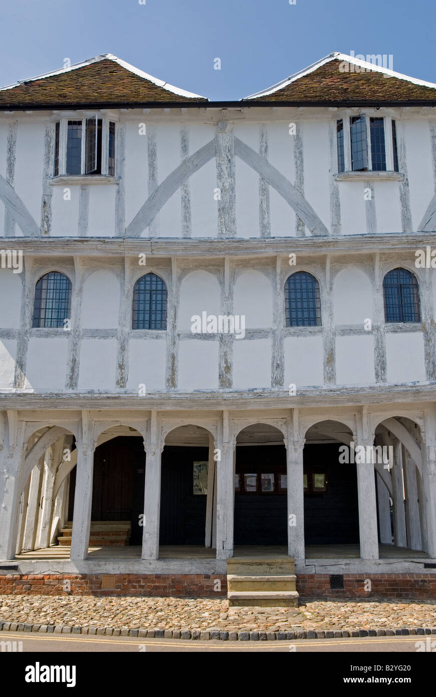 The 600 year-old Guildhall, Thaxted, Essex, UK Stock Photo - Alamy