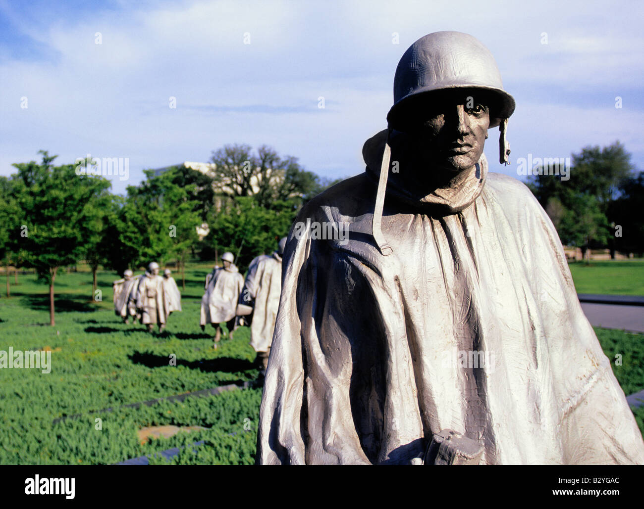 USA Washington DC Korean Veterans National War Memorial Stock Photo - Alamy