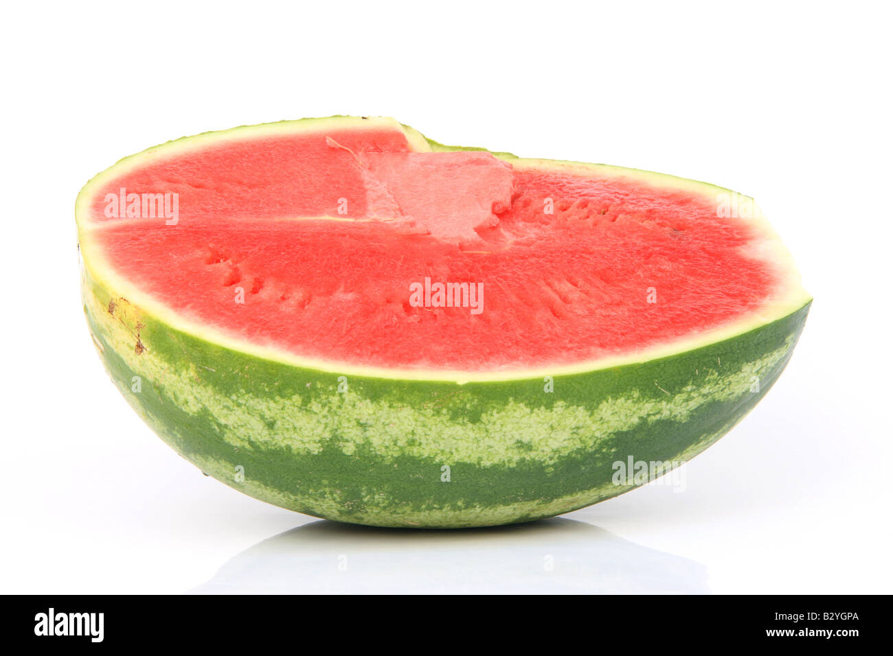 half watermelon isolated on white background fruits and vegetables ...