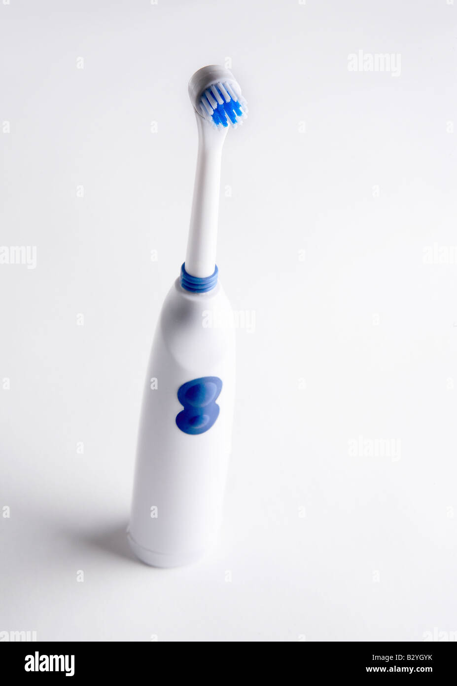cut out of an electric battery operated toothbrush Stock Photo - Alamy