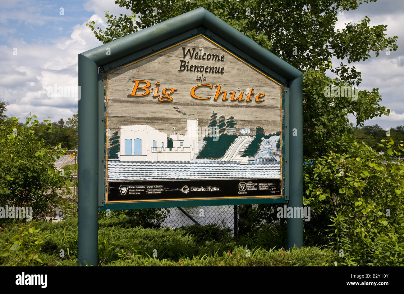 Welcome to ontario sign hi-res stock photography and images - Alamy