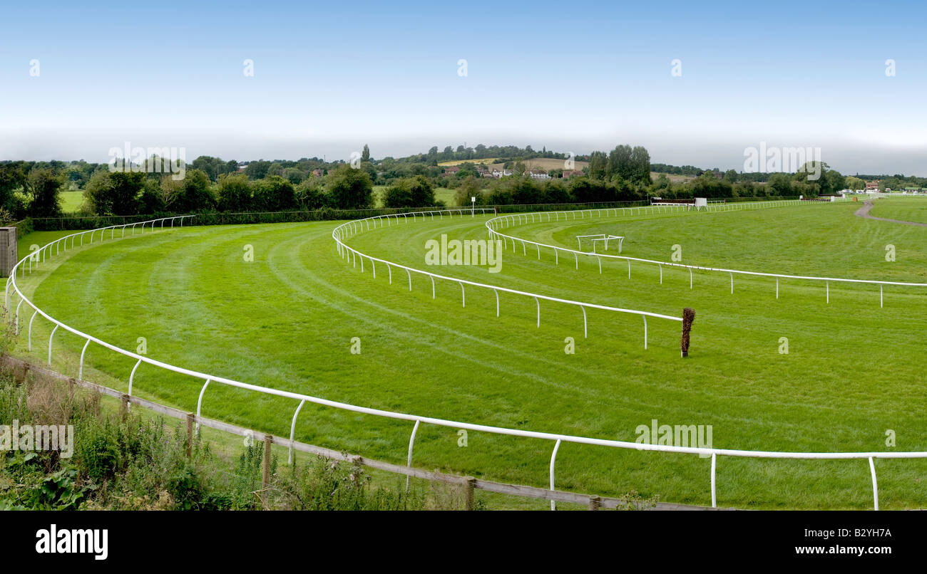racecourse stratford upon avon warwickshire england uk Stock Photo - Alamy