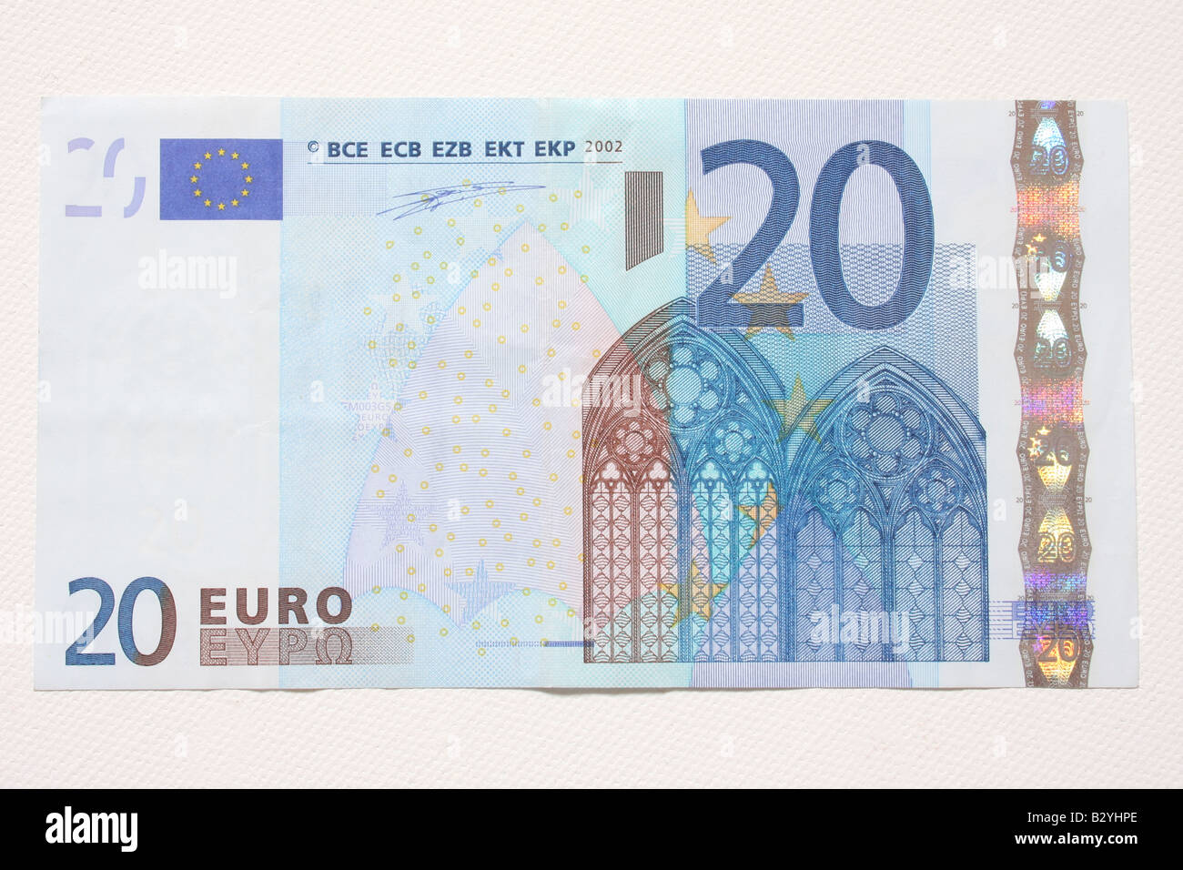 A twenty Euro bank note Stock Photo - Alamy