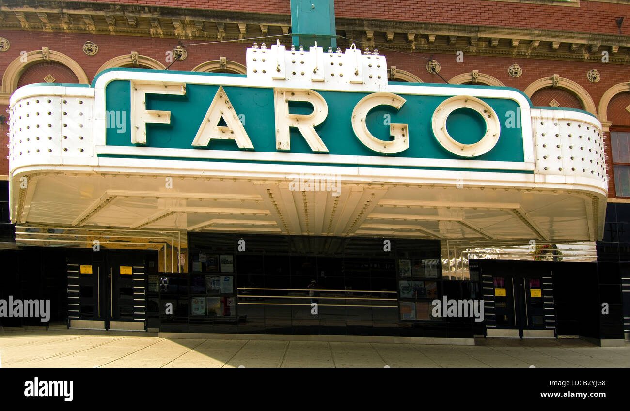 Fargo north dakota broadway hi-res stock photography and images - Alamy