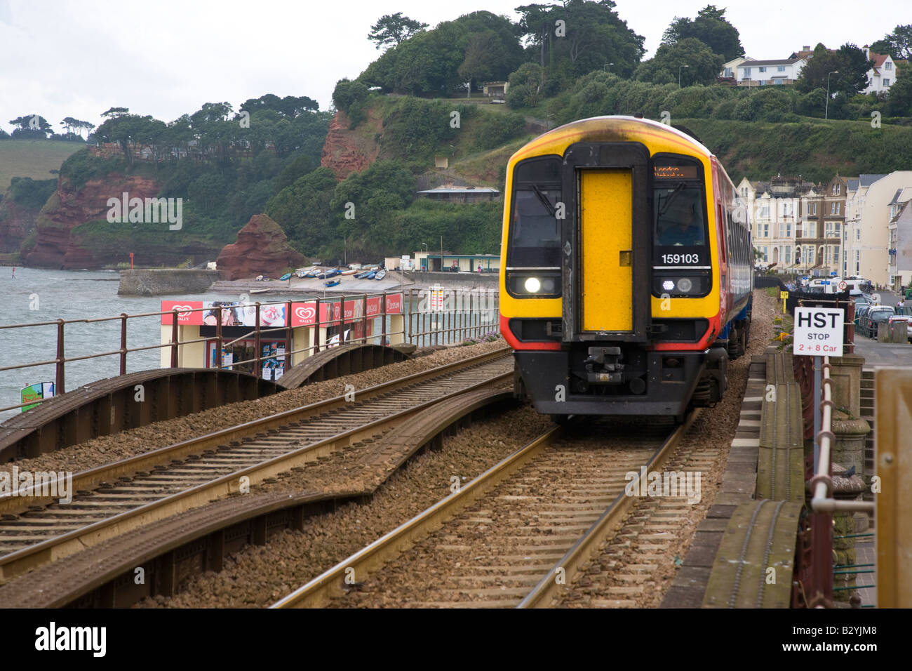 Dawlish train station hi-res stock photography and images - Alamy