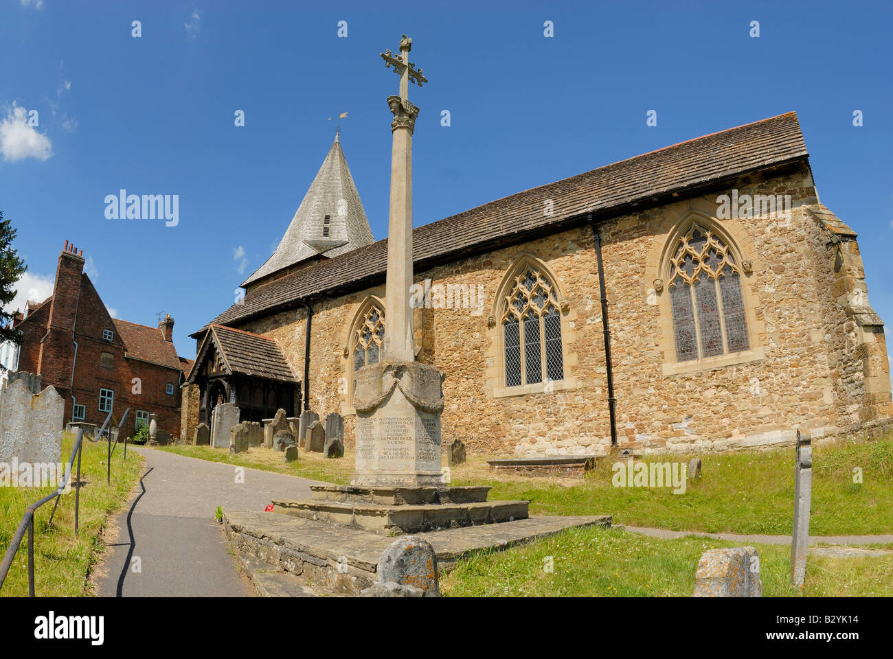 Westerham Church, Westerham, Kent Stock Photo - Alamy