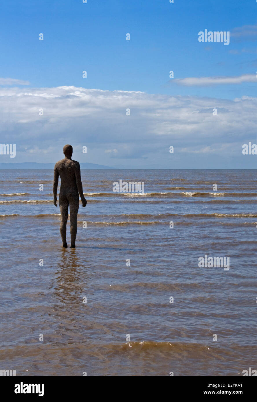 Antony gormley another place figures hi-res stock photography and ...