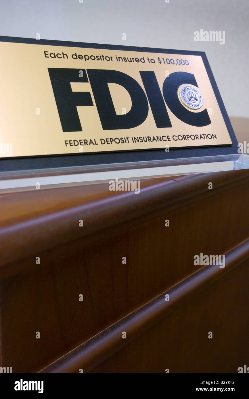 Fdic hi-res stock photography and images - Alamy