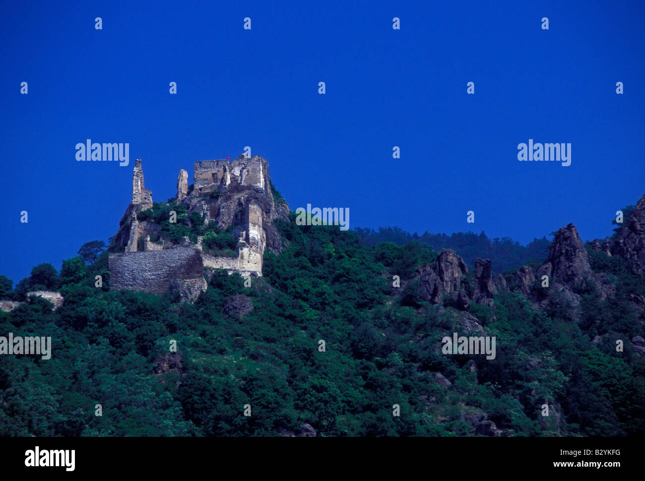 Durnstein Castle, Richard the Lionheart, imprisoned, town of Durnstein ...