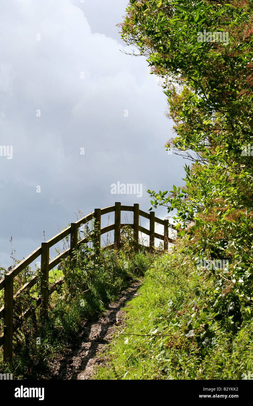 A country path in the sunshine Stock Photo - Alamy