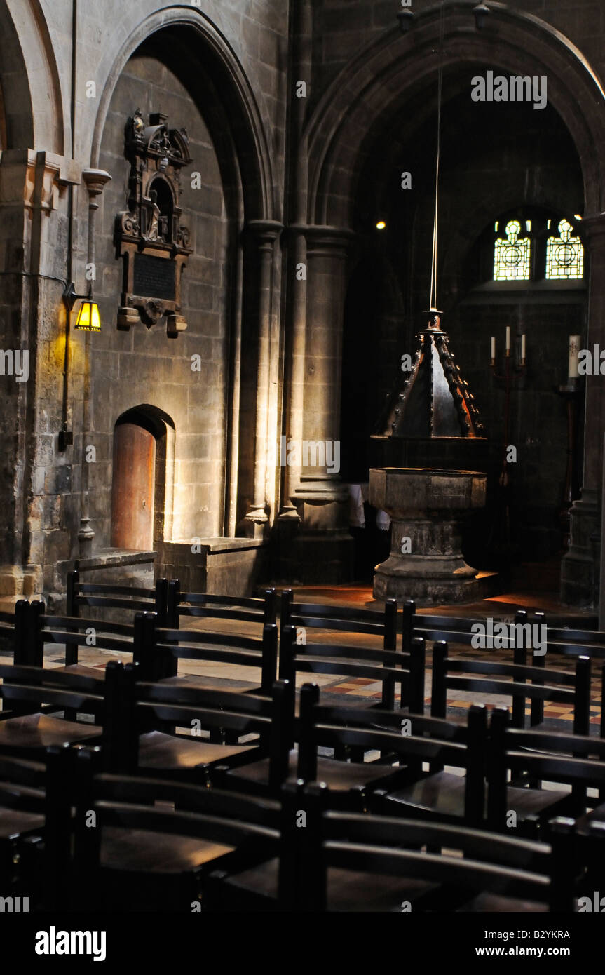 The Priory Church of Saint Bartholomew The Great showing The pre ...