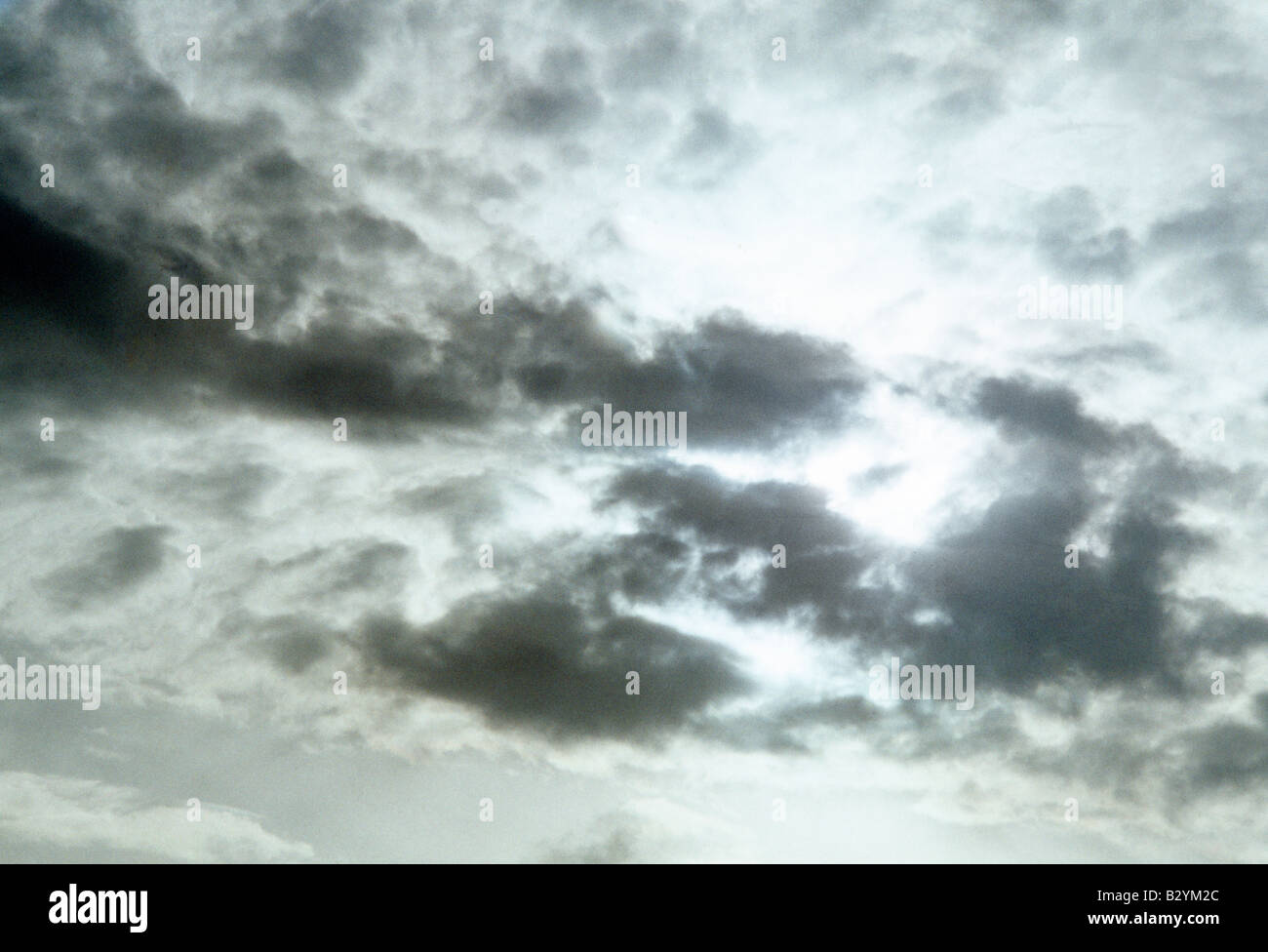 Cloudy Gray Sky Stock Photo - Alamy