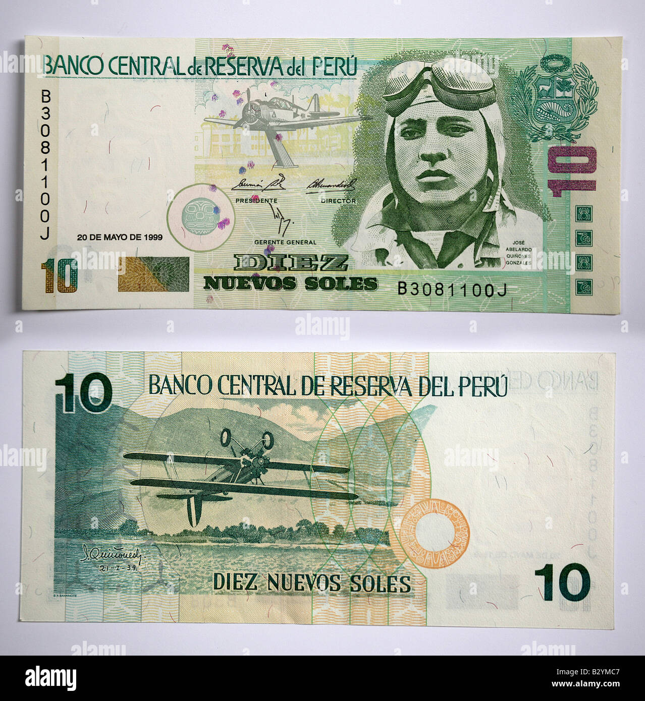 10 Ten Peruvian Money from Peru Stock Photo - Alamy