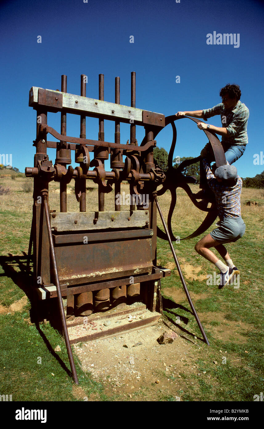 Hard rock gold mining hi-res stock photography and images - Alamy