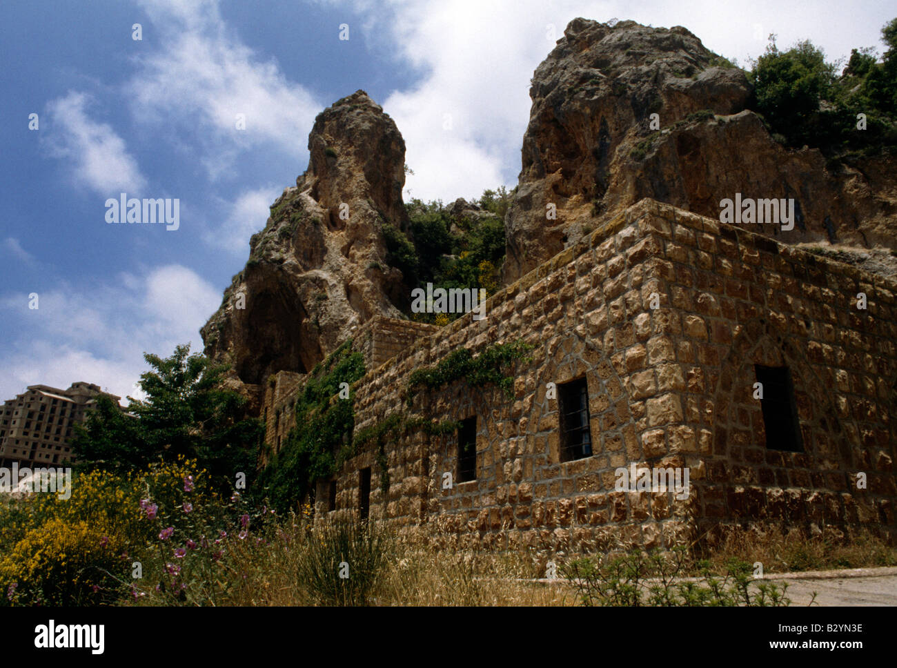 Lebanon Diman Monastery Lebanese Mountains Stock Photo: 19048946 - Alamy