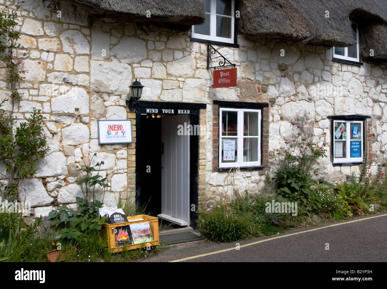 Village Post Office, Brighstone, Isle of Wight, UK Stock Photo - Alamy
