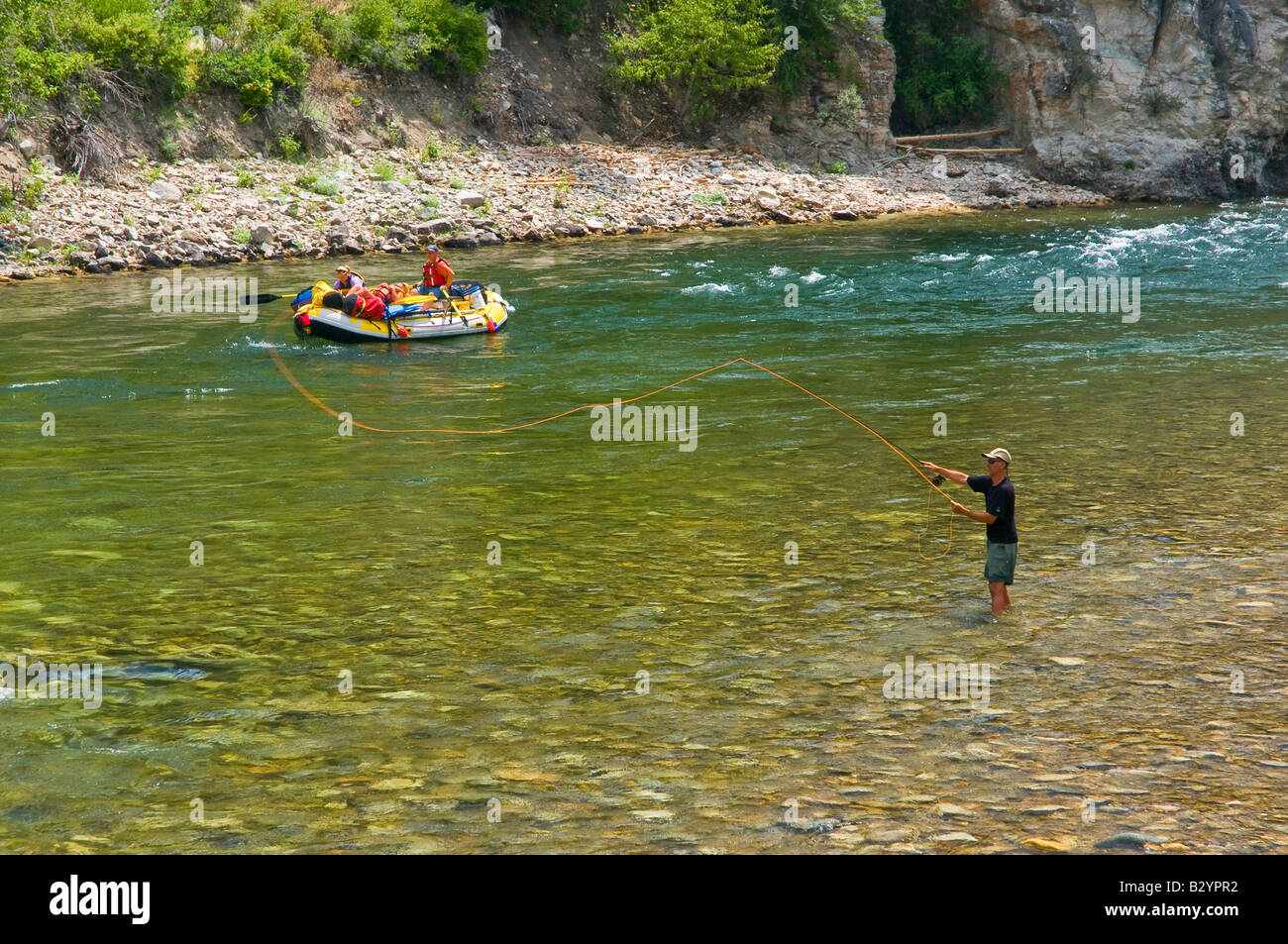 Idaho, Rafting and fly fishing on The Middle Fork of the Salmon River ...