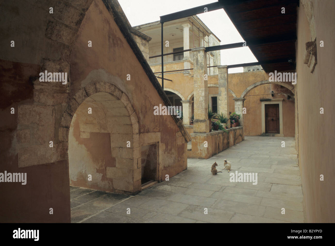 Agia Triada monastery, Crete, Greece Stock Photo - Alamy