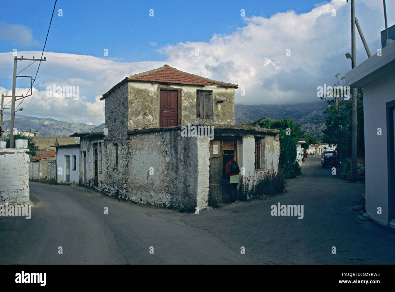 Agios Georgios, Lasithi plateau, Crete, Greece Stock Photo - Alamy