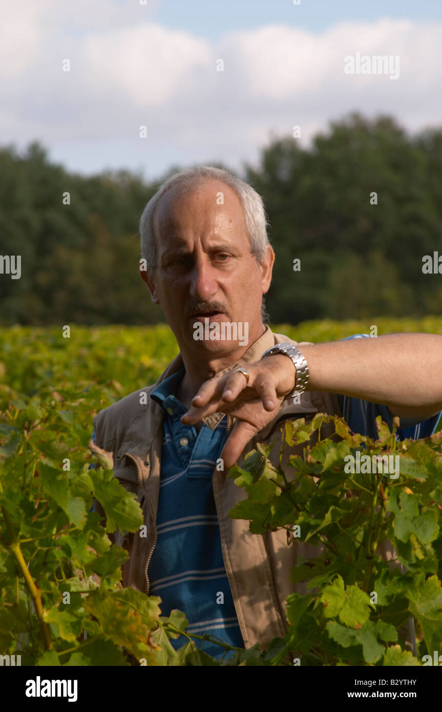 Count d'Estutt d'Assay (Henry?), of the owning family. Chateau de Tracy ...