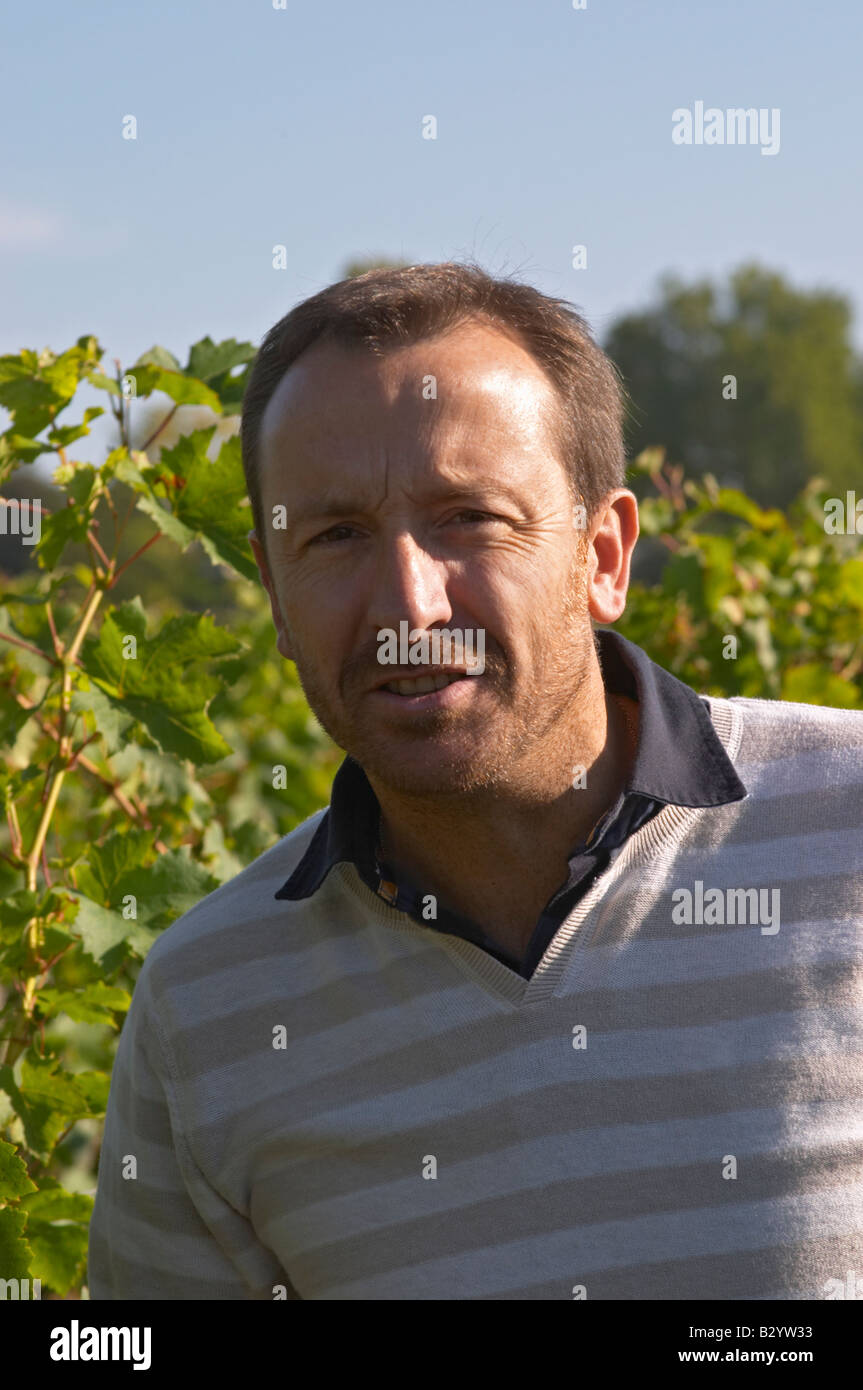 Thierry Germain, owner, winemaker. Domaine des Roches Neuves, Saumur ...