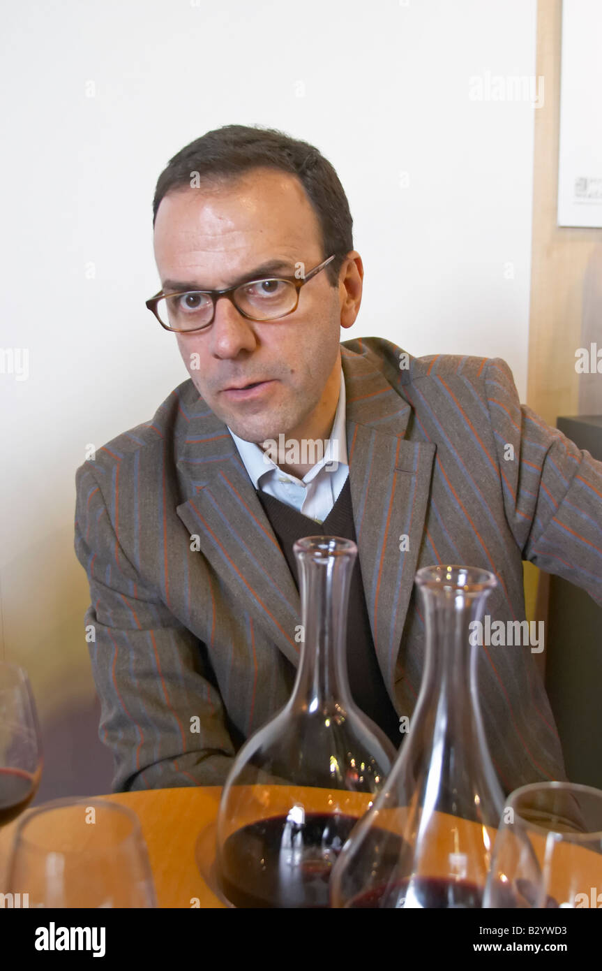 Jerome Malet, owner winemaker. Domaine Sarda Malet. Roussillon, France ...