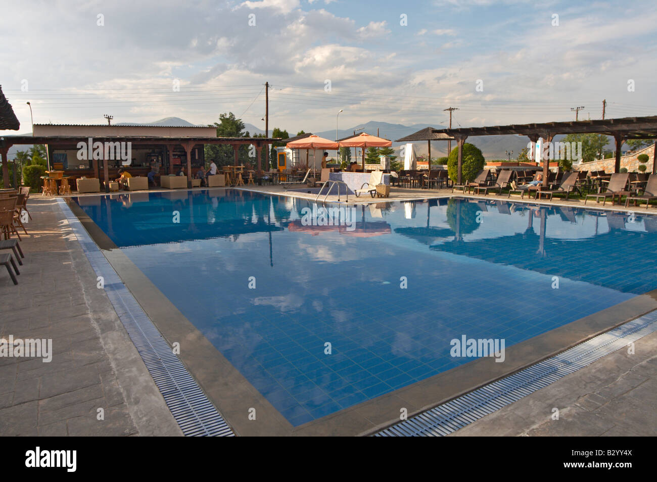 The pool. Ateron suites Hotel, Amindeo, Macedonia, Greece , Amyndeon ...