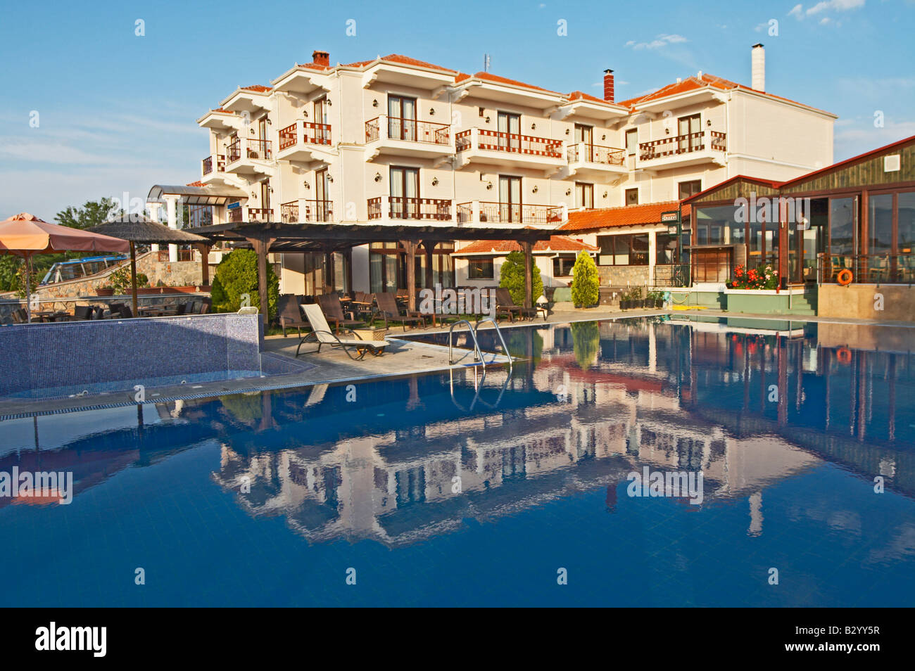 The pool. Ateron suites Hotel, Amindeo, Macedonia, Greece , Amyndeon ...