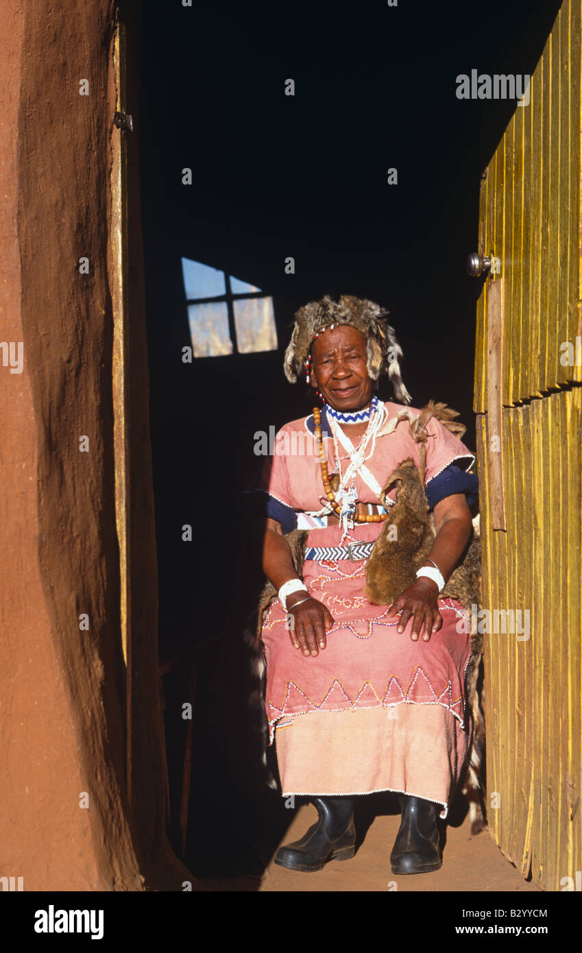 A sangoma shaman or healer hi-res stock photography and images - Alamy