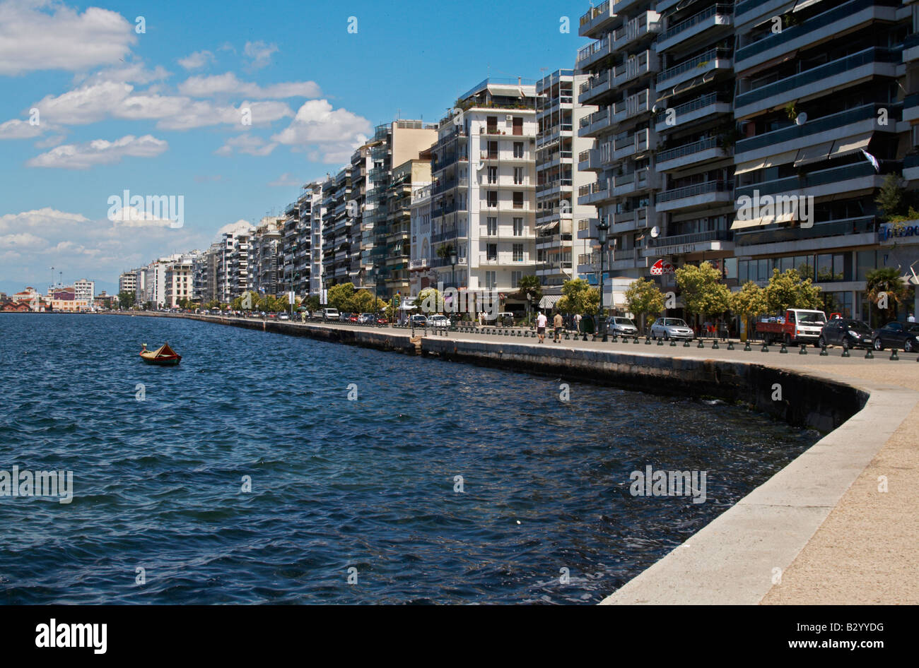 The waterfront. Thessaloniki, Macedonia, Greece Stock Photo - Alamy