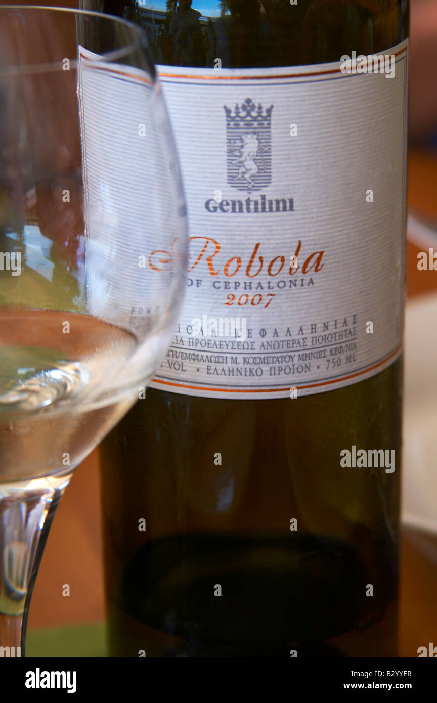 Robola of Cephalonia, Gentilim. YaMas restaurant on the waterfront ...