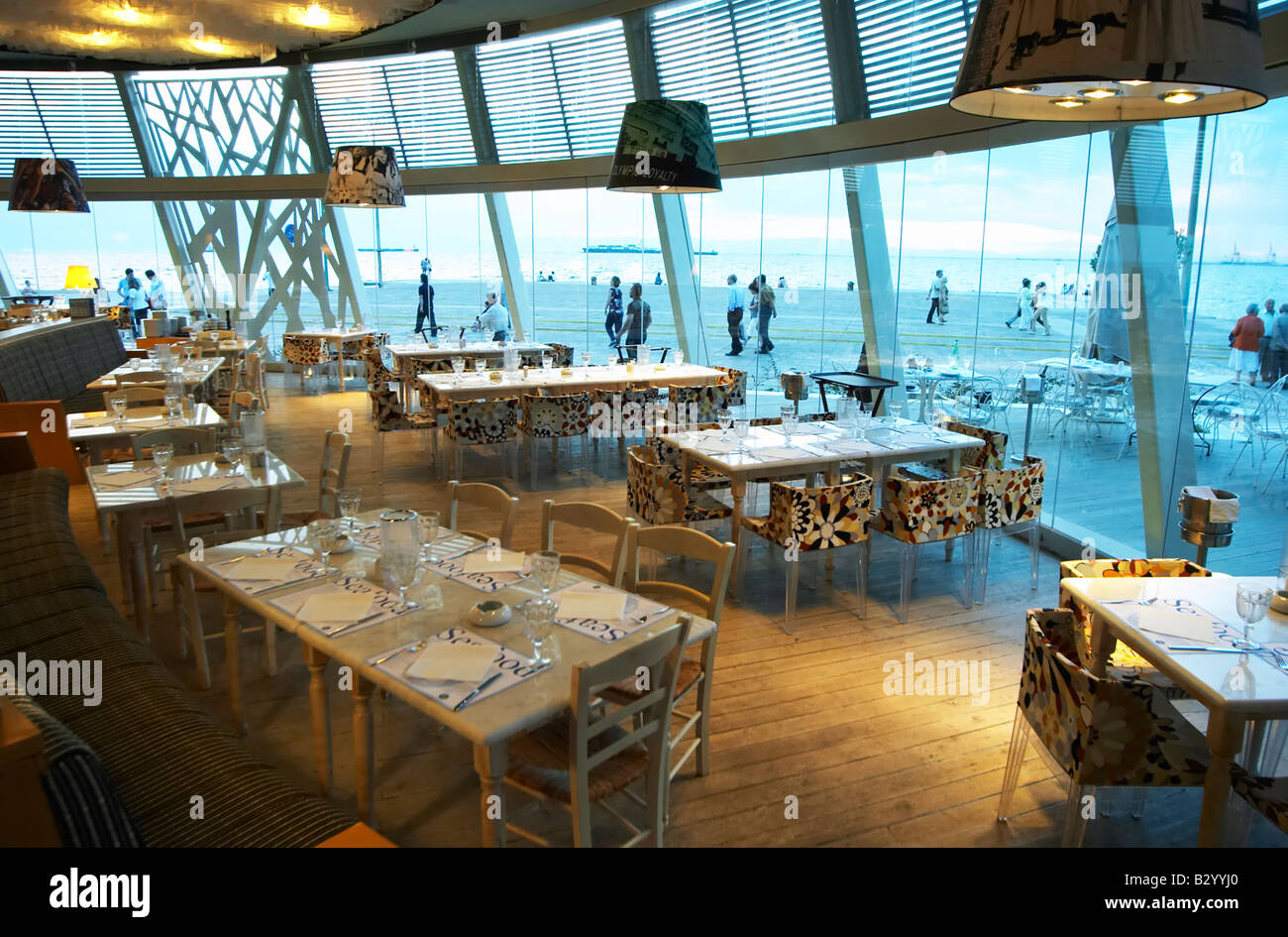 Seafood restaurant at Macedonia Palace Hotel. Thessaloniki, Macedonia ...