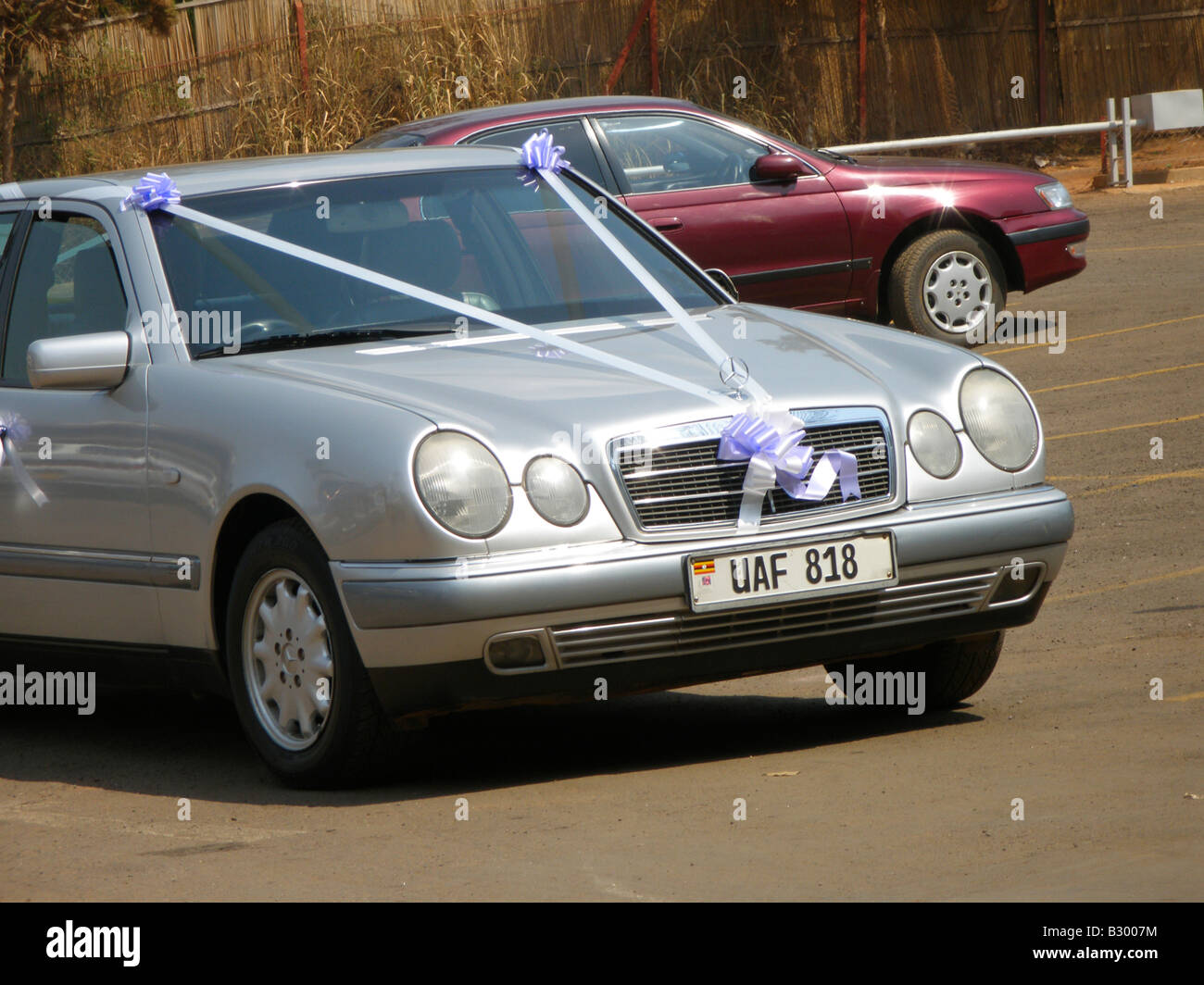 Wedding car luxury mercedes benz hi-res stock photography and images ...