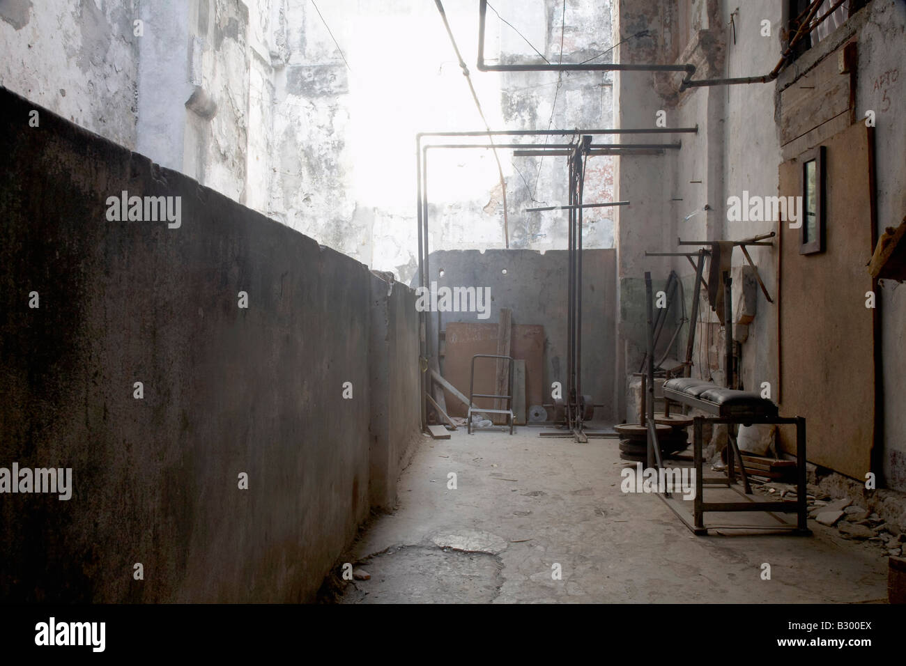 Run Down Apartment Interior High Resolution Stock Photography and ...