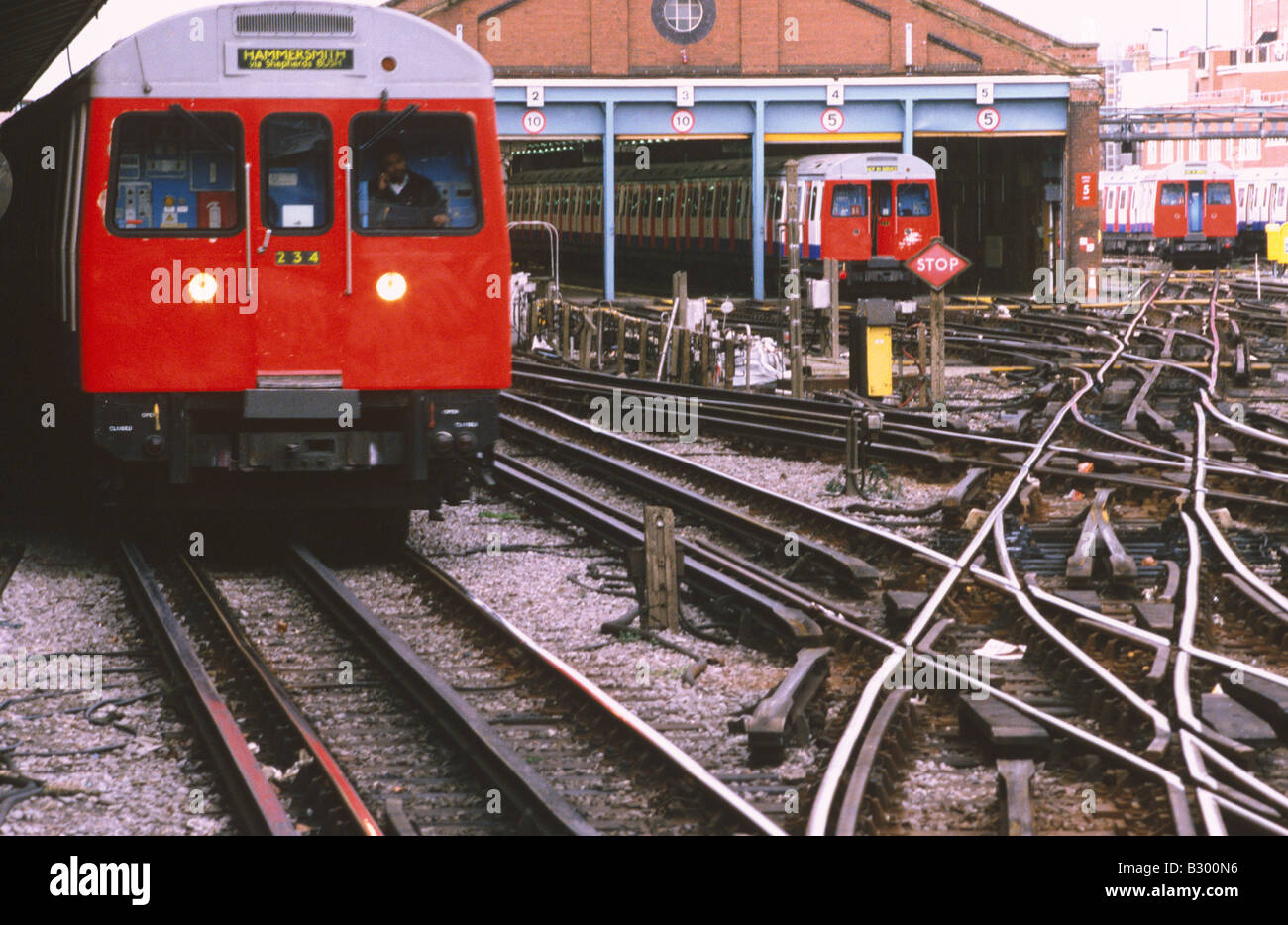 Rail network, London, UK Stock Photo - Alamy