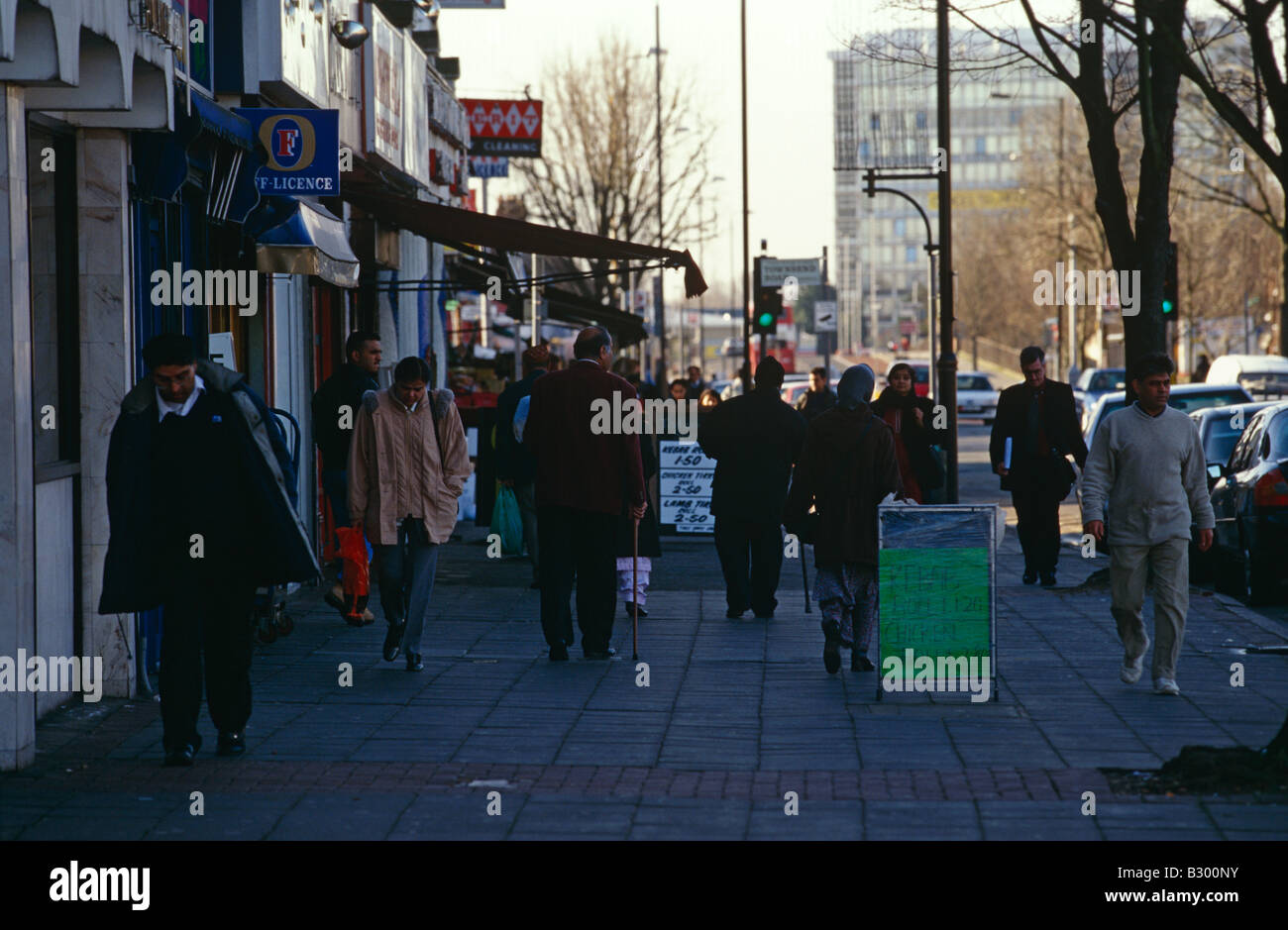 Street scene in London Stock Photo - Alamy