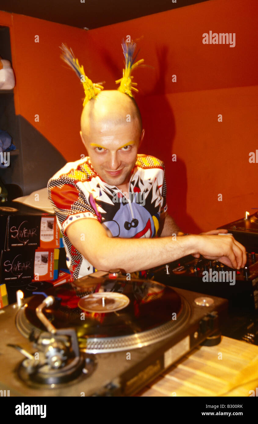 A DJ in London Stock Photo - Alamy