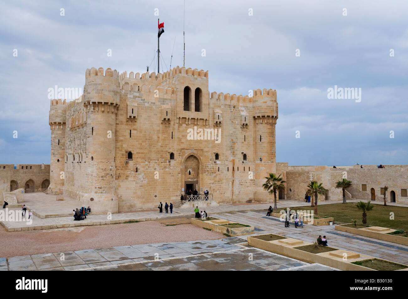 Fort of Qaitbay, Alexandria, Egypt Stock Photo - Alamy