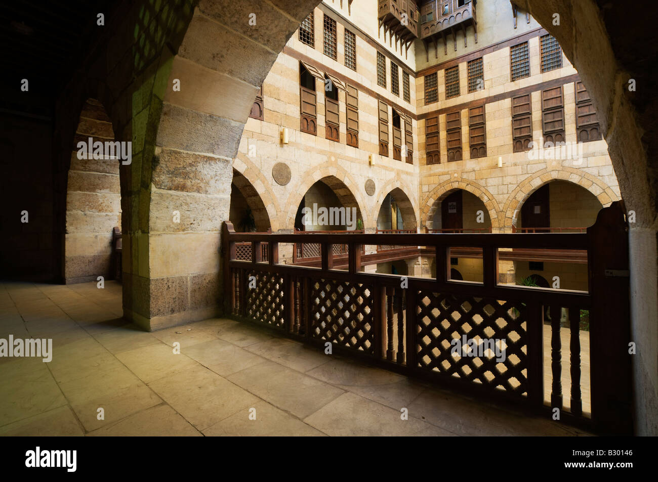 Wikala of Al-Ghouri, Khan Al-Khalili, Cairo, Egypt Stock Photo - Alamy