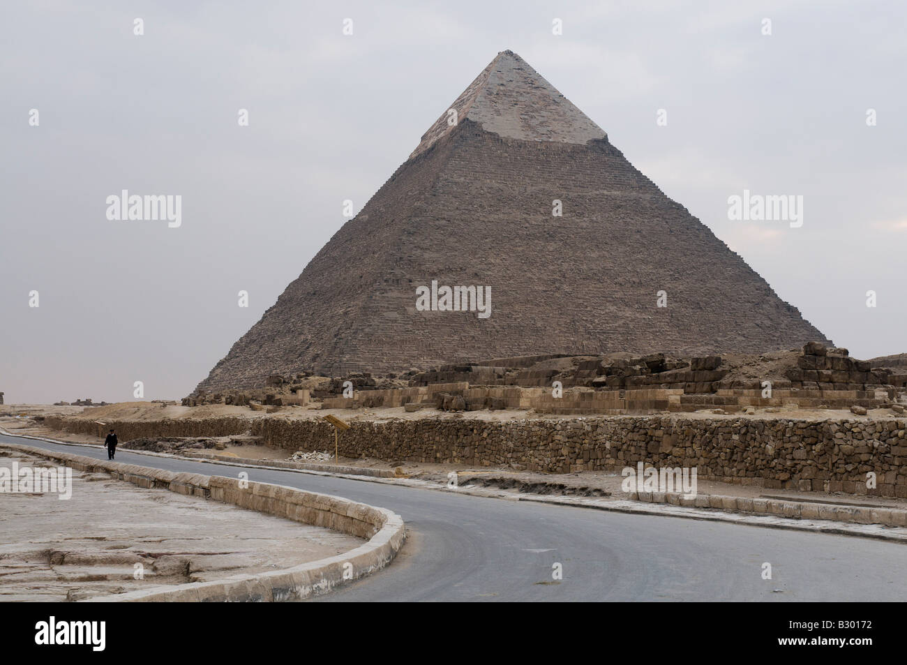 Pyramid of Khafre, Giza, Egypt Stock Photo - Alamy