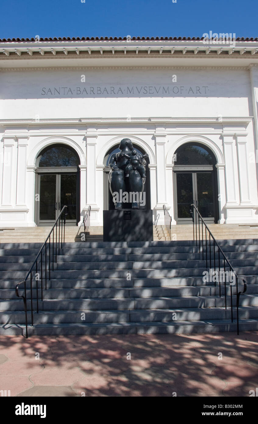 Santa Barbara Museum of Art Santa Barbara California USA Stock Photo ...