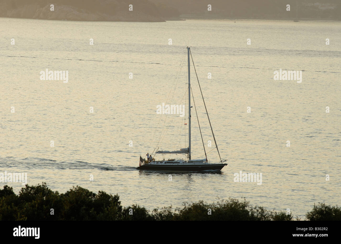 Sail boat croatia hi-res stock photography and images - Alamy