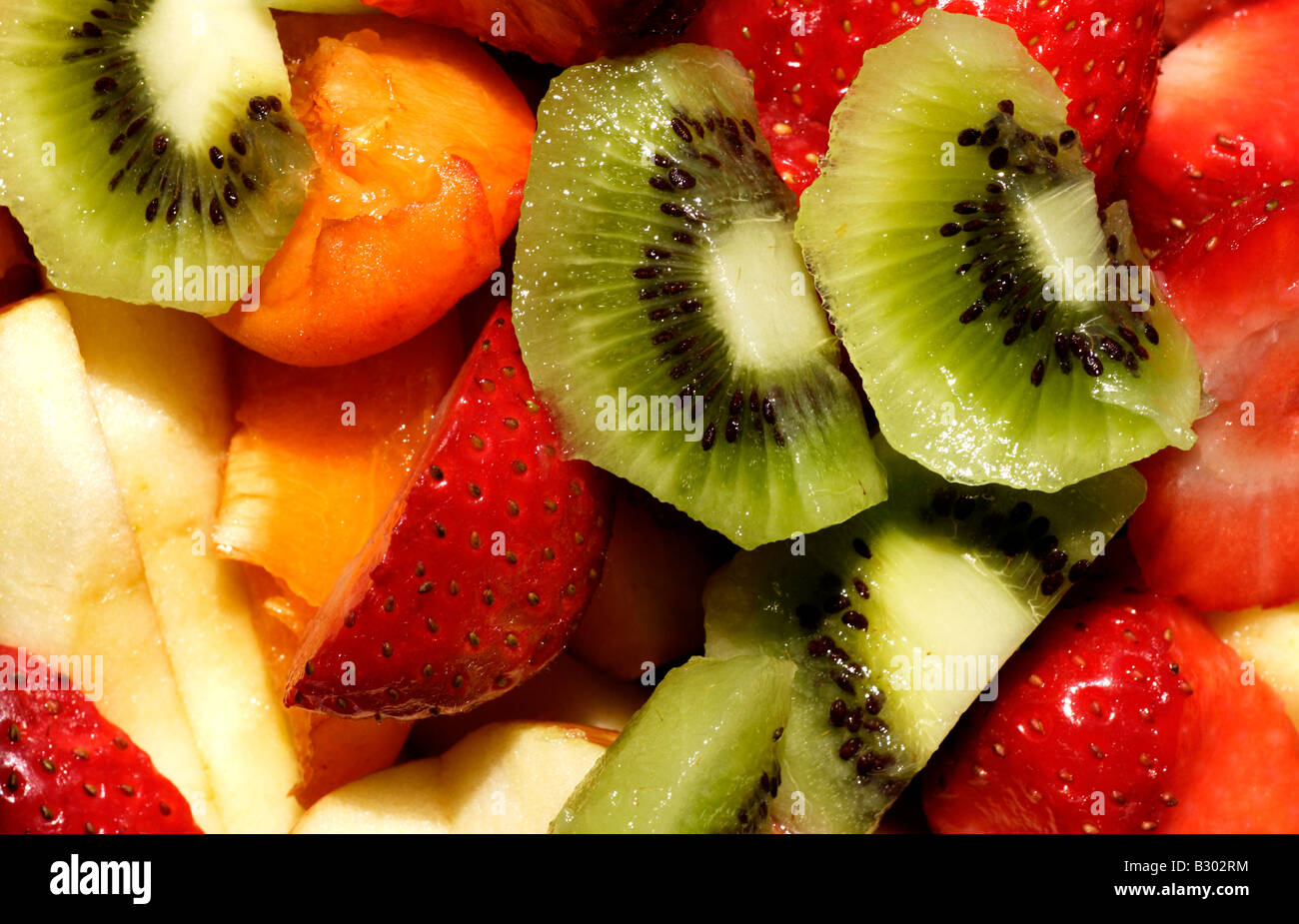 Mixed cut fruits hi-res stock photography and images - Alamy