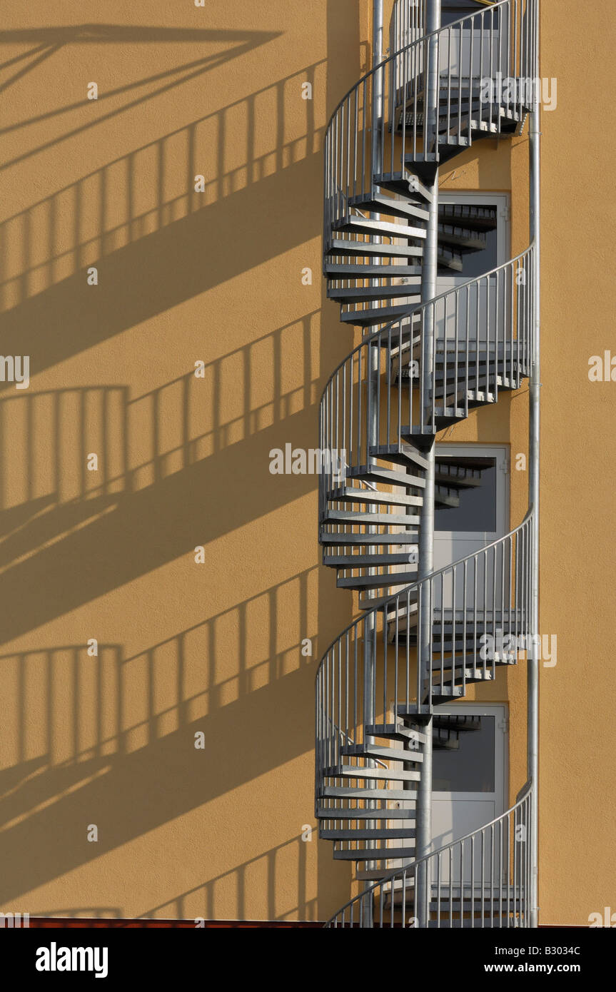 Winding Staircase, Bavaria, Germany Stock Photo - Alamy